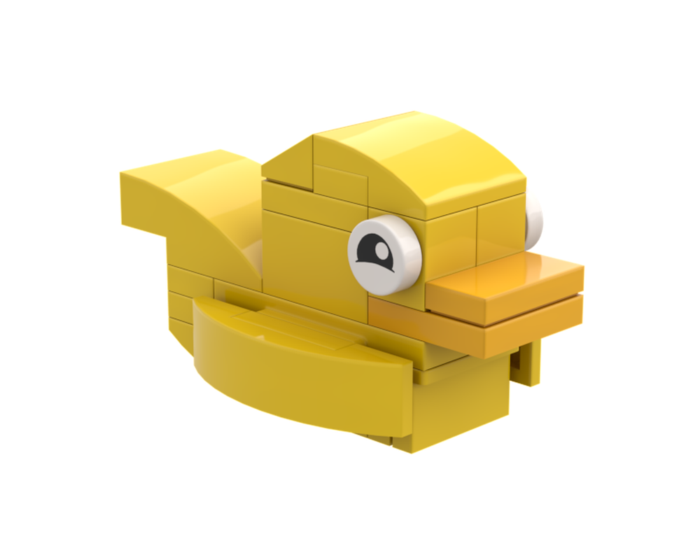 LEGO MOC Rubber Duckie by jayeyesea | Rebrickable - Build with LEGO