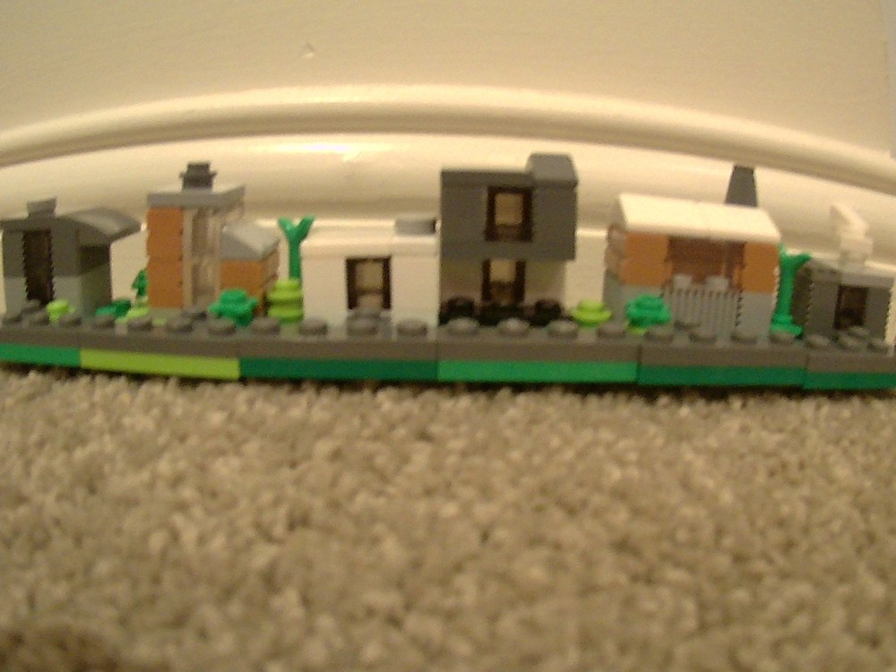Lego Moc The Mini Street By Parbs Rebrickable Build With Lego