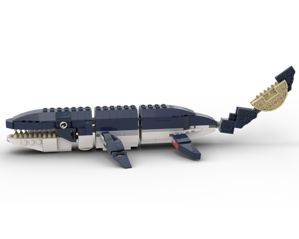 LEGO MOC Mosasaurus 31088 2 to 1 by bricksmartworkshop | Rebrickable ...