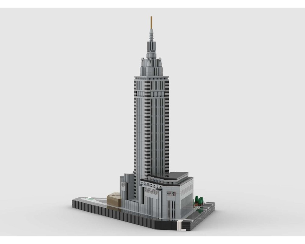 LEGO MOC Terminal Tower at 1/650th Scale by FunnyTacoBunny ...