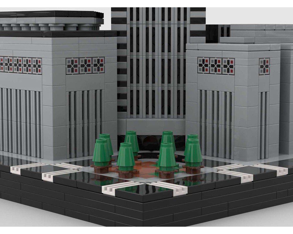 LEGO MOC Terminal Tower at 1/650th Scale by FunnyTacoBunny ...