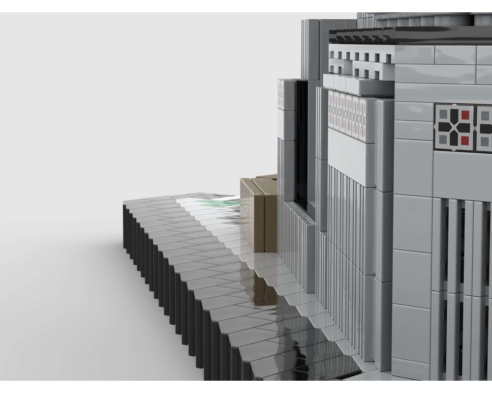 LEGO MOC Terminal Tower at 1/650th Scale by FunnyTacoBunny ...