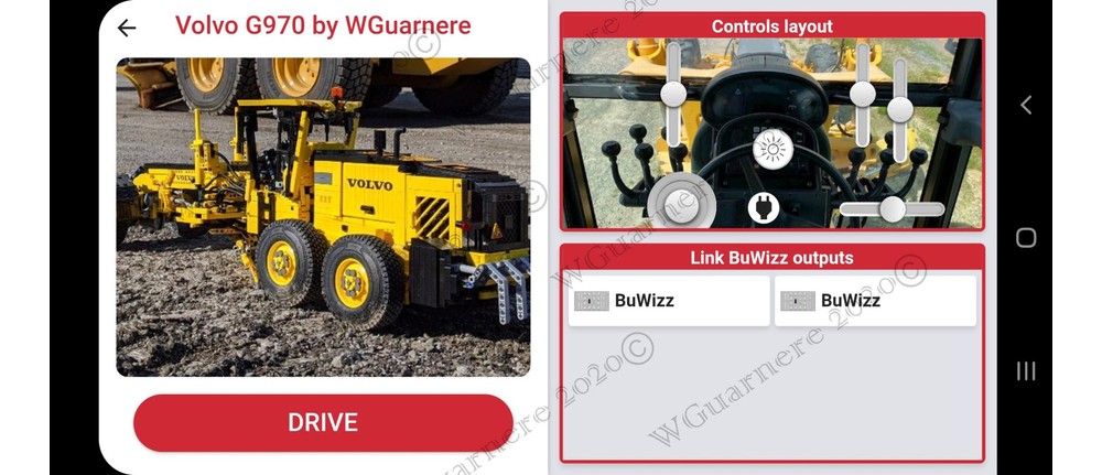 LEGO MOC Volvo G970 Motor Grader by Wguarnere | Rebrickable - Build ...