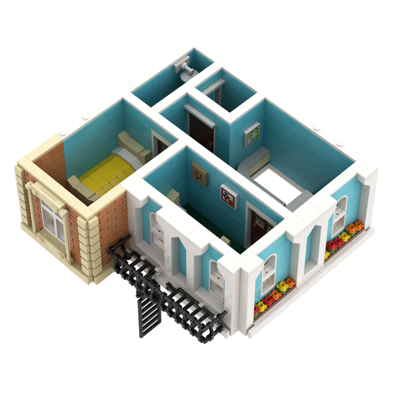 LEGO MOC Modular Pharmacy by MOC_Expert | Rebrickable - Build with LEGO