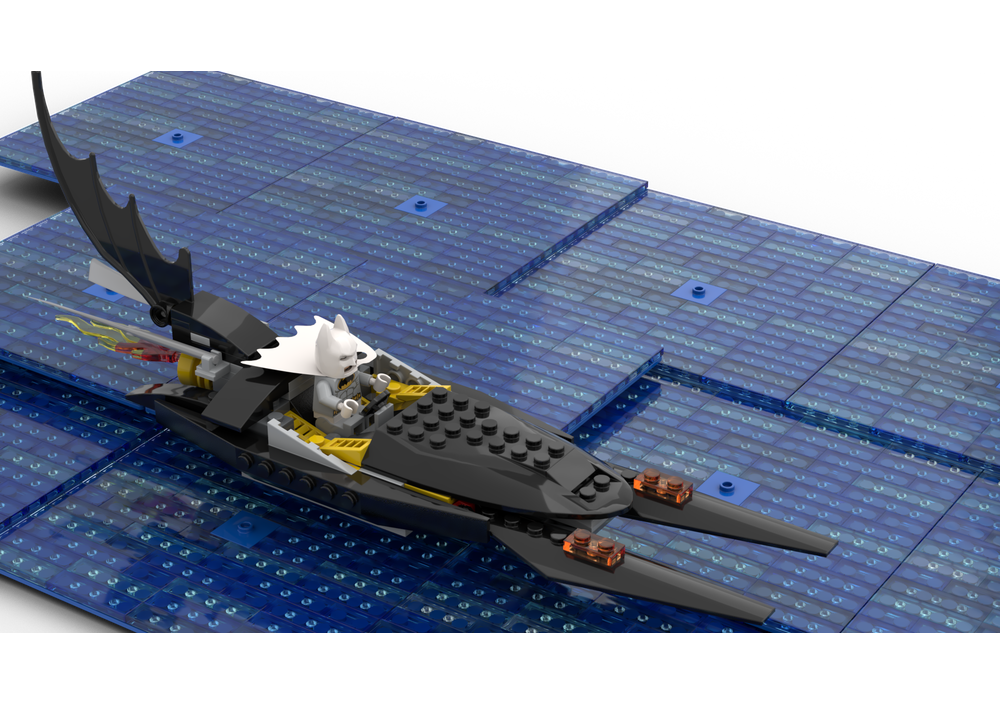 LEGO MOC Batboat (Set #76000 Alt Build) (FREE) by Brick.Mocman ...