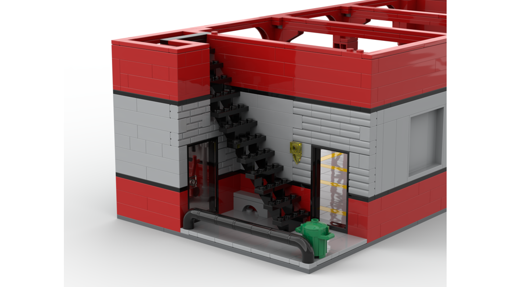 LEGO MOC-54819 Modular Parking Lot by Juri_Bricks_Works | Rebrickable ...