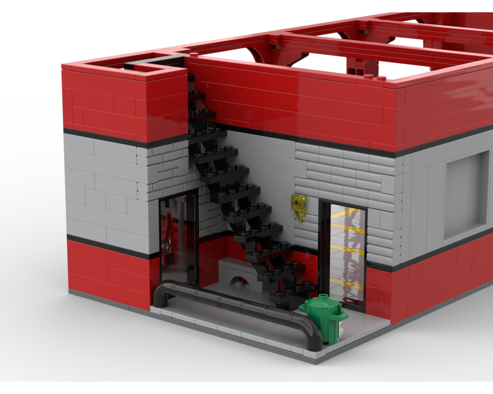 LEGO MOC Modular Parking Lot by Juri_lego | Rebrickable - Build with LEGO