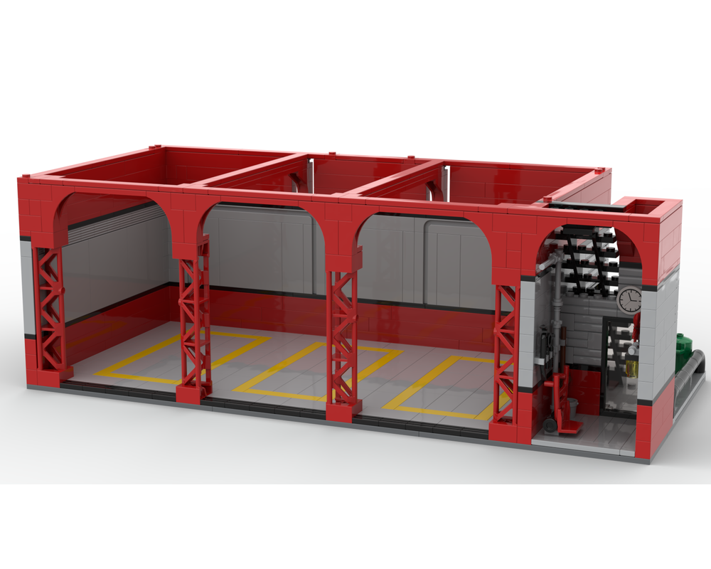 LEGO MOC Modular Parking Lot by Juri_lego | Rebrickable - Build with LEGO