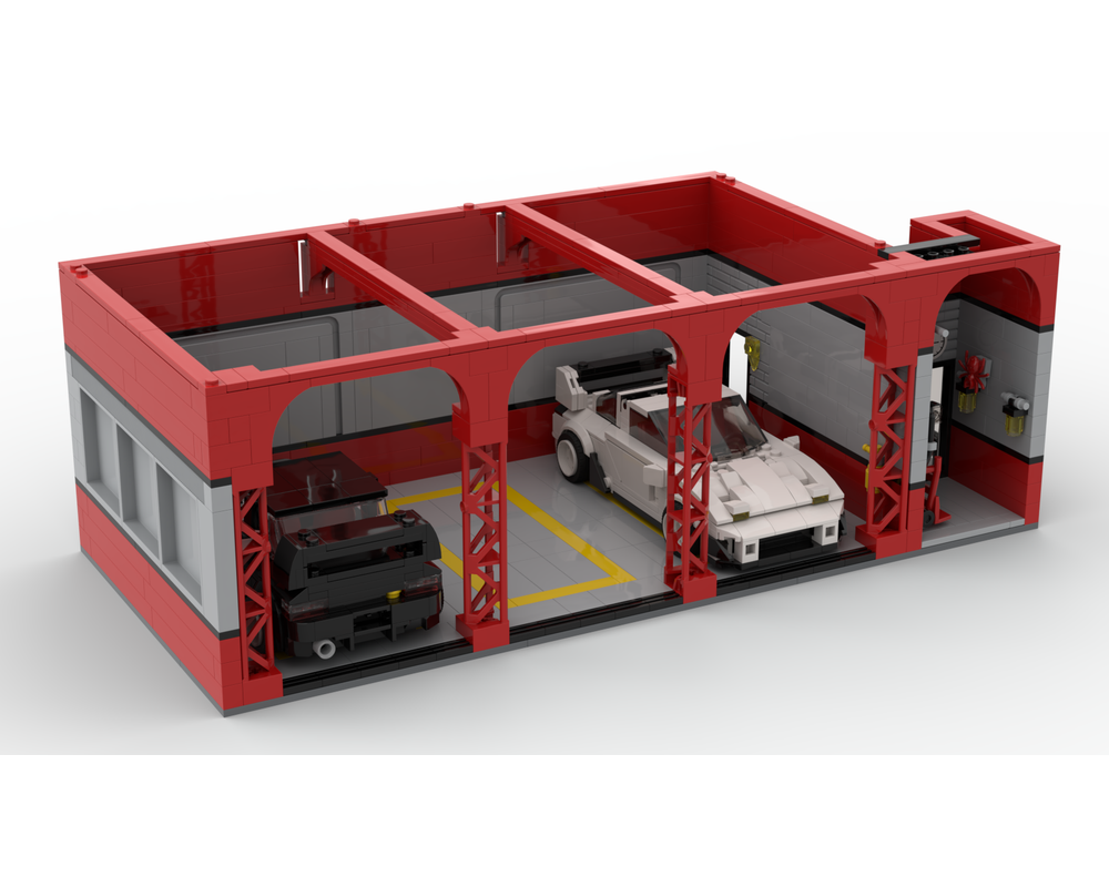 LEGO MOC Modular Parking Lot by Juri_lego | Rebrickable - Build with LEGO