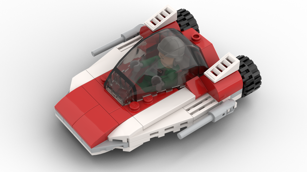 LEGO MOC-54836 Chibi A-Wing Fighter by RocketChair | Rebrickable ...