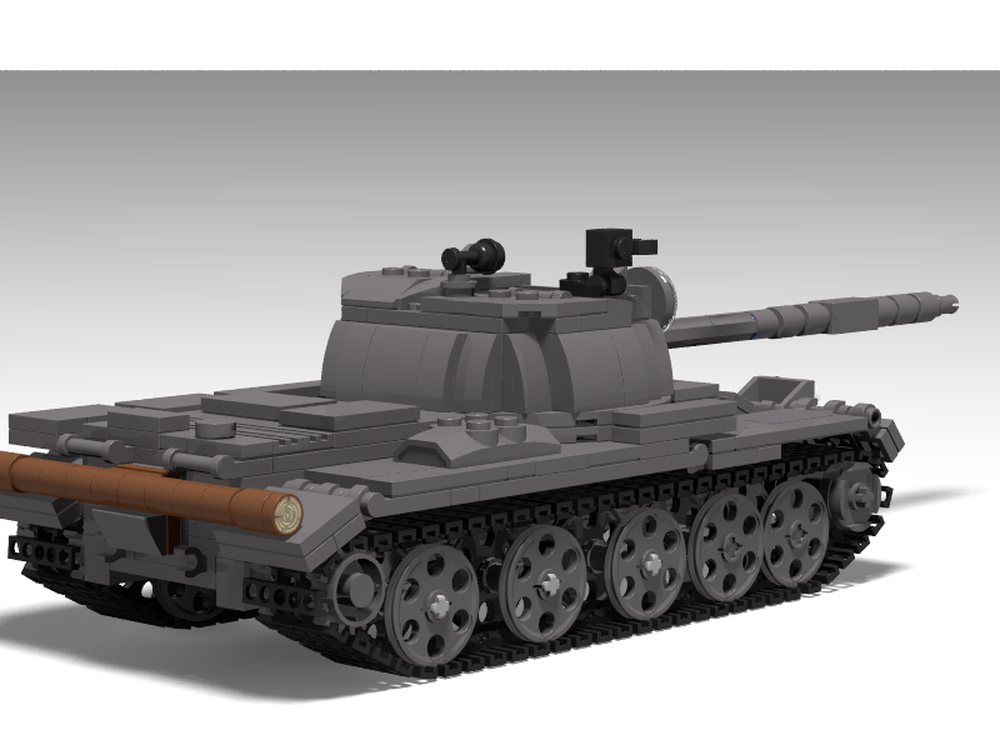 LEGO MOC T-62 by gunsofbrickston | Rebrickable - Build with LEGO