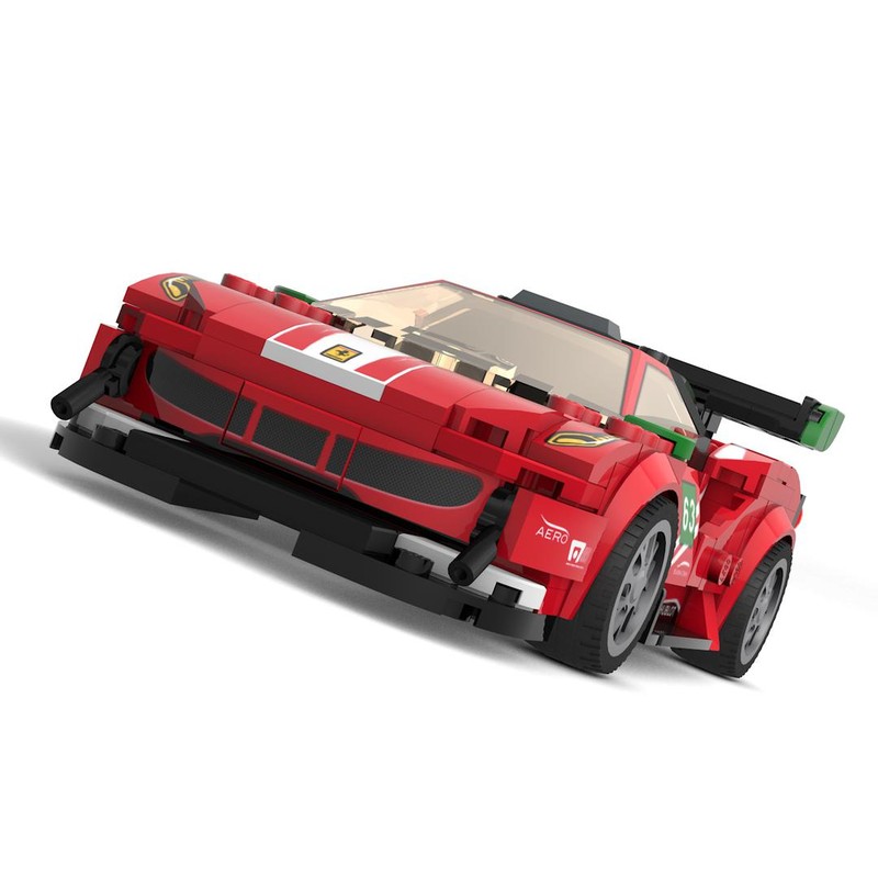 LEGO MOC Ferrari 488 GT3 in 8 Stud Wide Style by klara_mocs ...