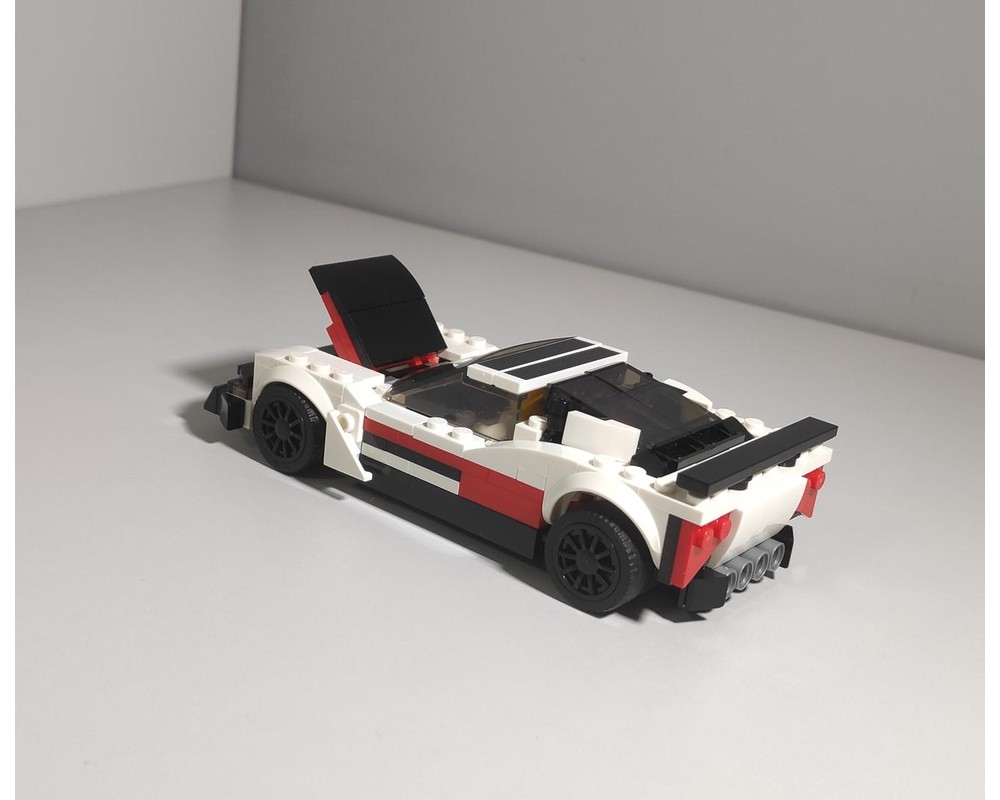 LEGO MOC 76896 Chevrolet Corvette C7 by Kirvet | Rebrickable - Build ...