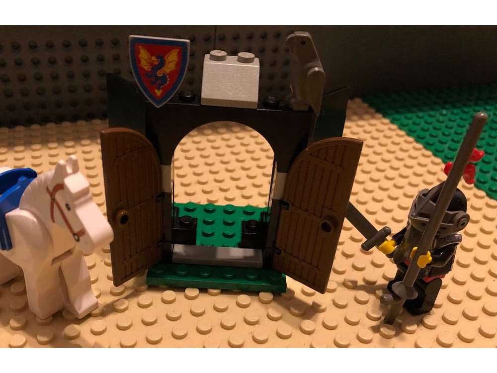 LEGO MOC Lego Castle gate by Lego@fan | Rebrickable - Build with LEGO