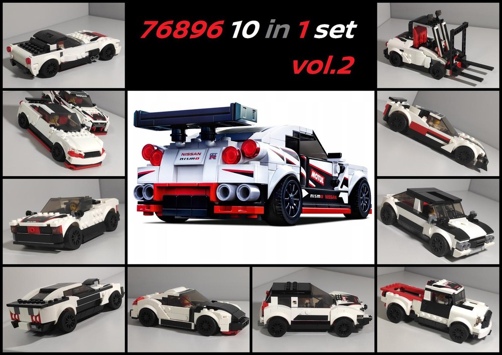 LEGO MOC 76896 10 in 1 set vol.2 by Kirvet | Rebrickable - Build with LEGO