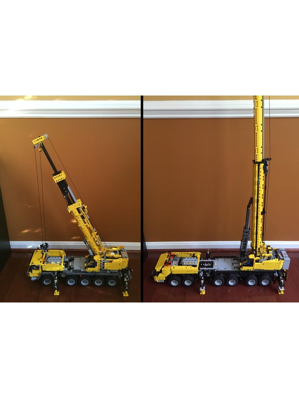 LEGO MOC Lego Linear Actuator for Grove GMK6400 Mobile Crane by ...
