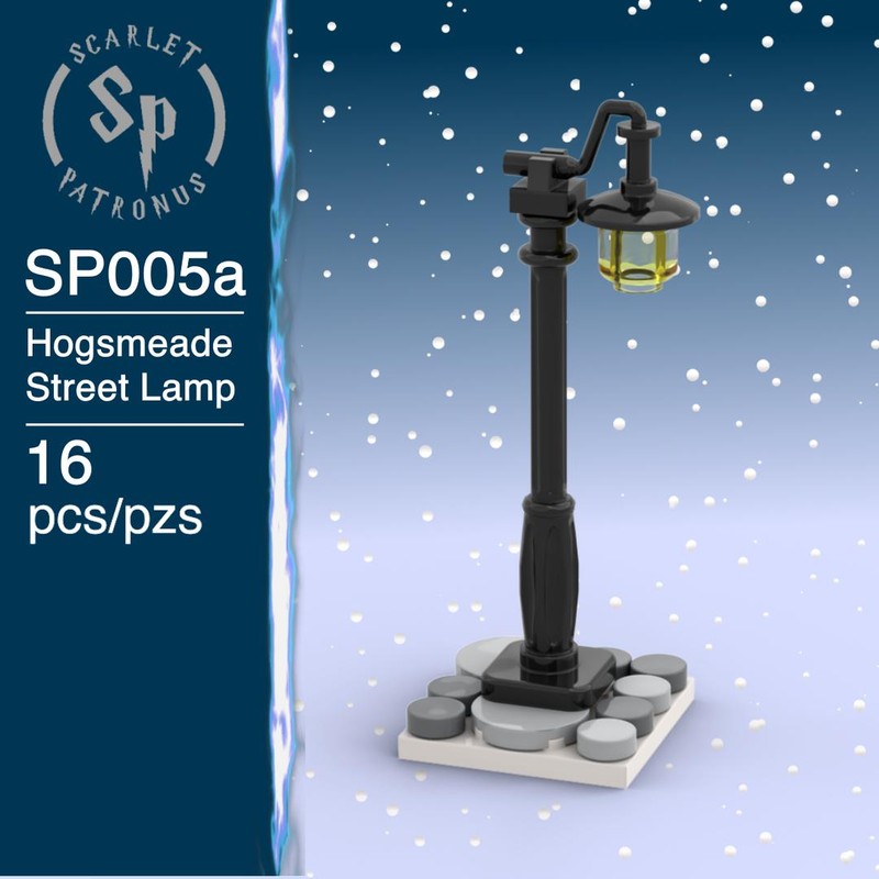 LEGO MOC Hogsmeade Street Lamp - SP005a by ScarletPatronus ...