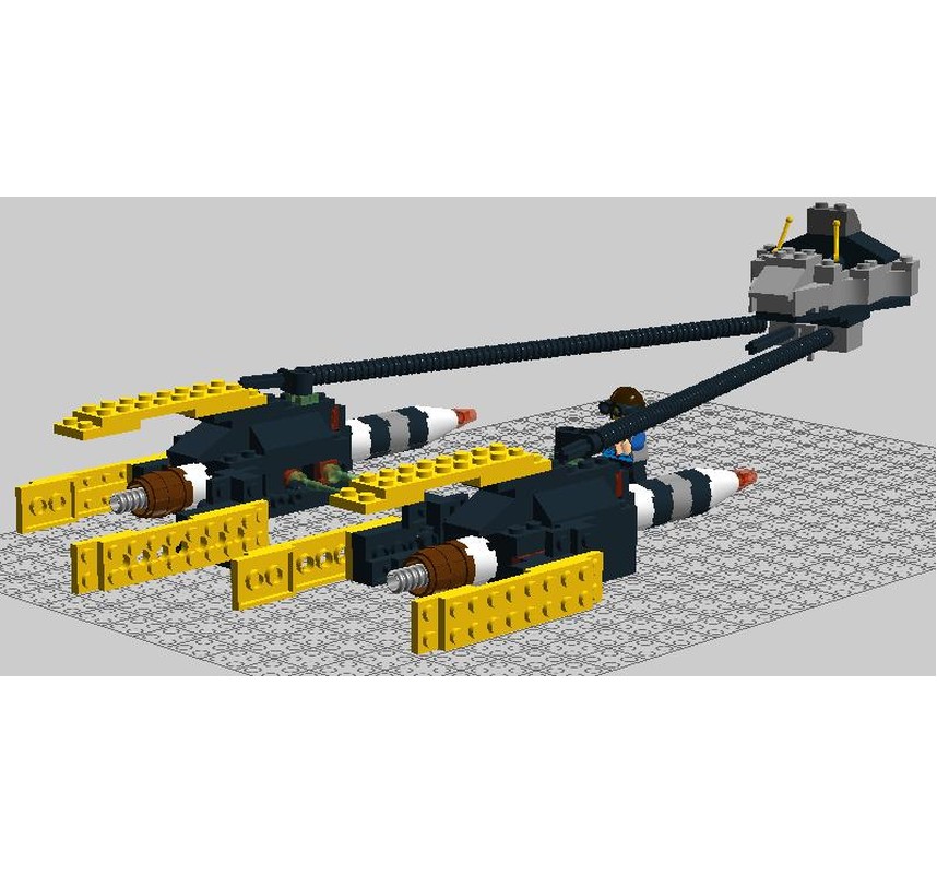 Lego Moc 3 Pit Droids By Dqod Rebrickable Build With Lego