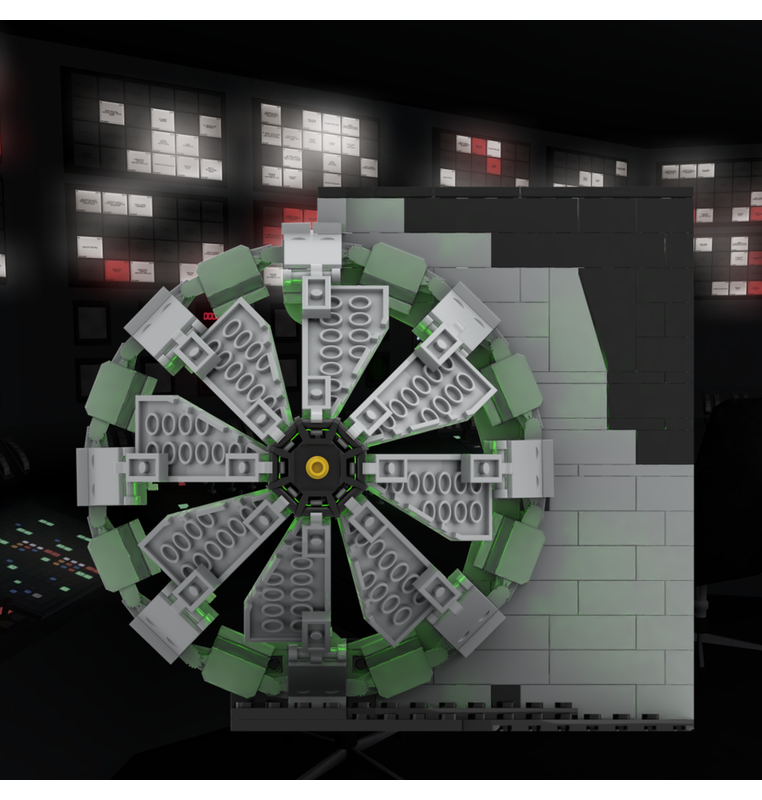 LEGO MOC DS-1 Death Star Tributary Beam Shaft by Malcav | Rebrickable ...