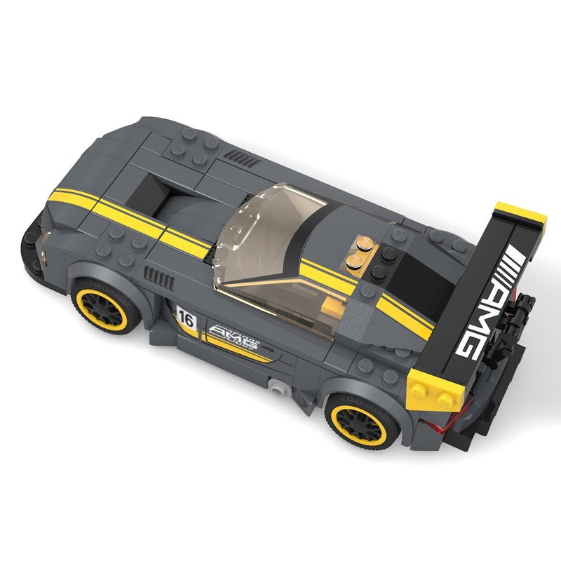 LEGO MOC Mercedes AMG GT3 in 8 Stud Wide Style by klara_mocs ...