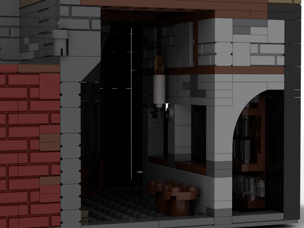 LEGO MOC Leaky Cauldron & Wiseacre's Wizarding Equipment (Diagon Alley ...