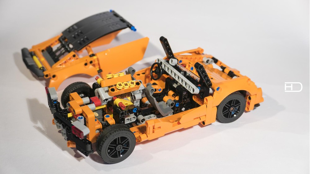 LEGO MOC [PDF] 42093 C model: Sportscar by Horcikdesigns | Rebrickable ...