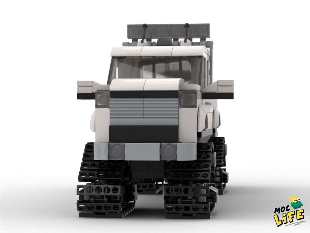 LEGO MOC Toyota Tundra quad cab long bed wheels tracks by MocLife ...