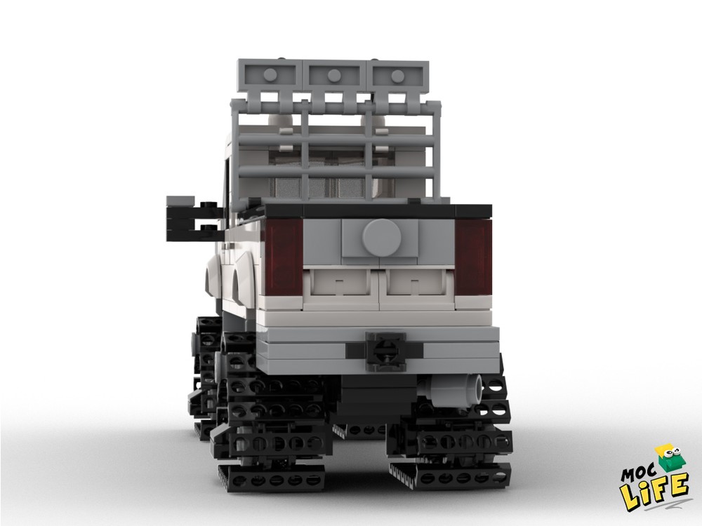 LEGO MOC Toyota Tundra quad cab long bed wheels tracks by MocLife ...