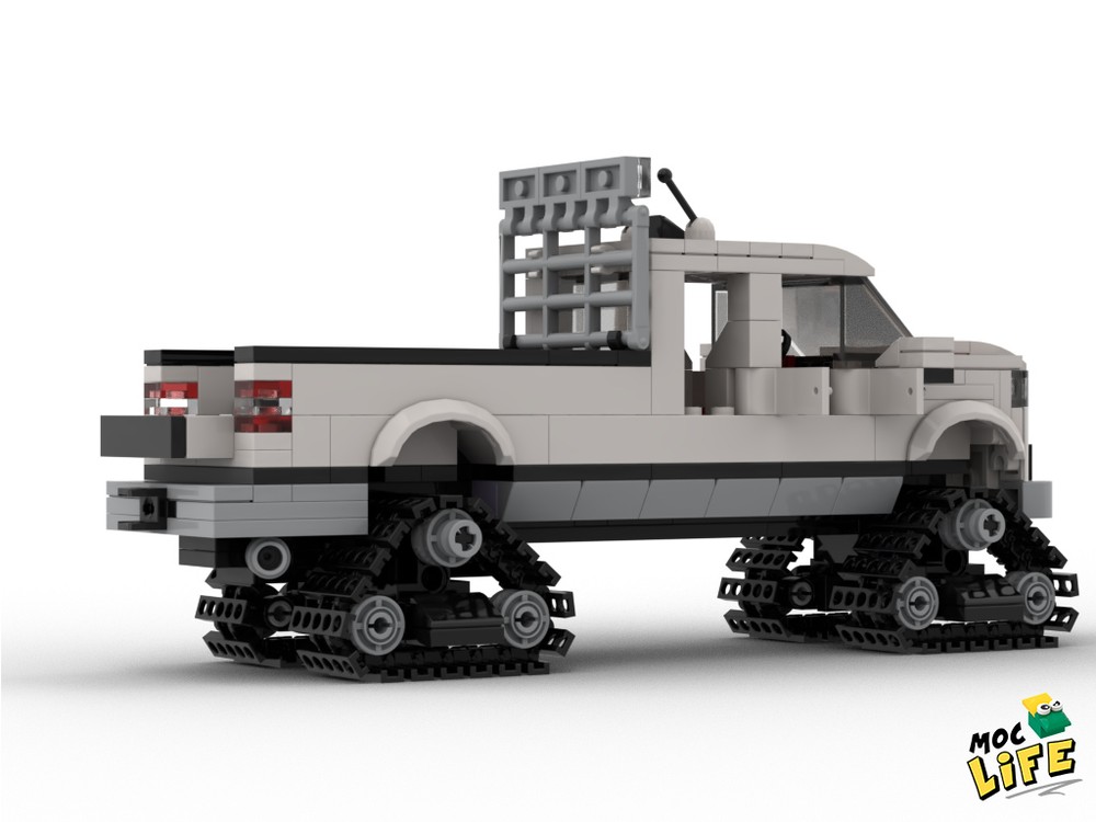 LEGO MOC Toyota Tundra quad cab long bed wheels tracks by MocLife ...