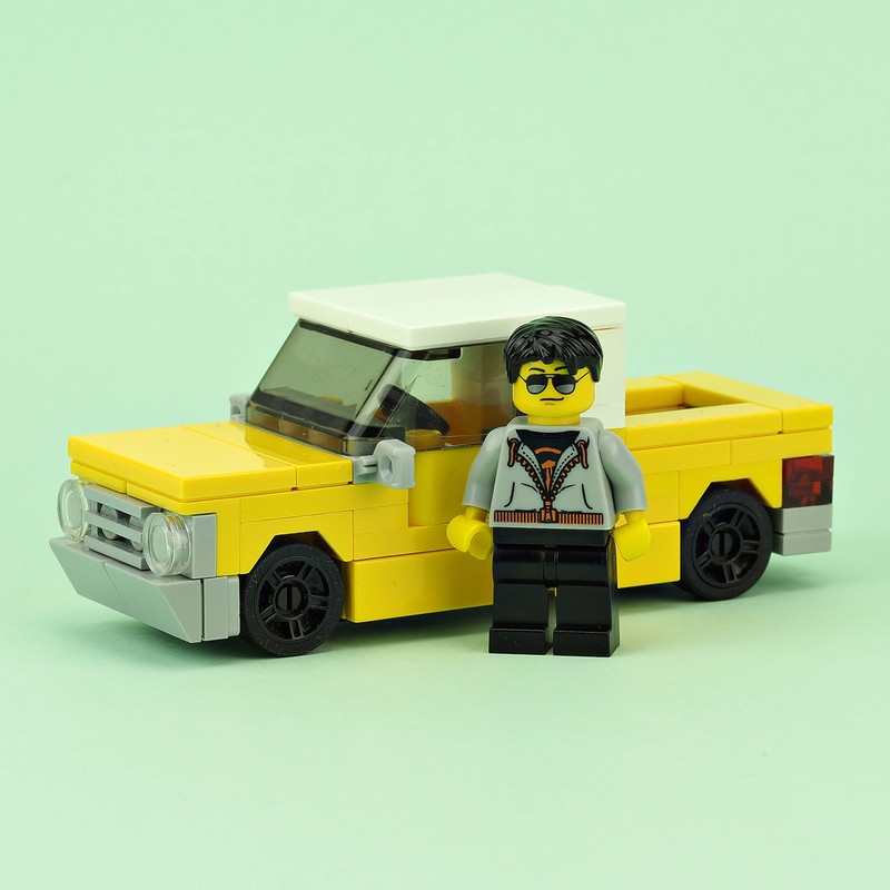 LEGO MOC Custom Chevrolet C10 pickup by De_Marco | Rebrickable - Build ...