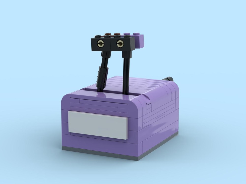 LEGO MOC Time machine Movable base by easyfly | Rebrickable - Build ...