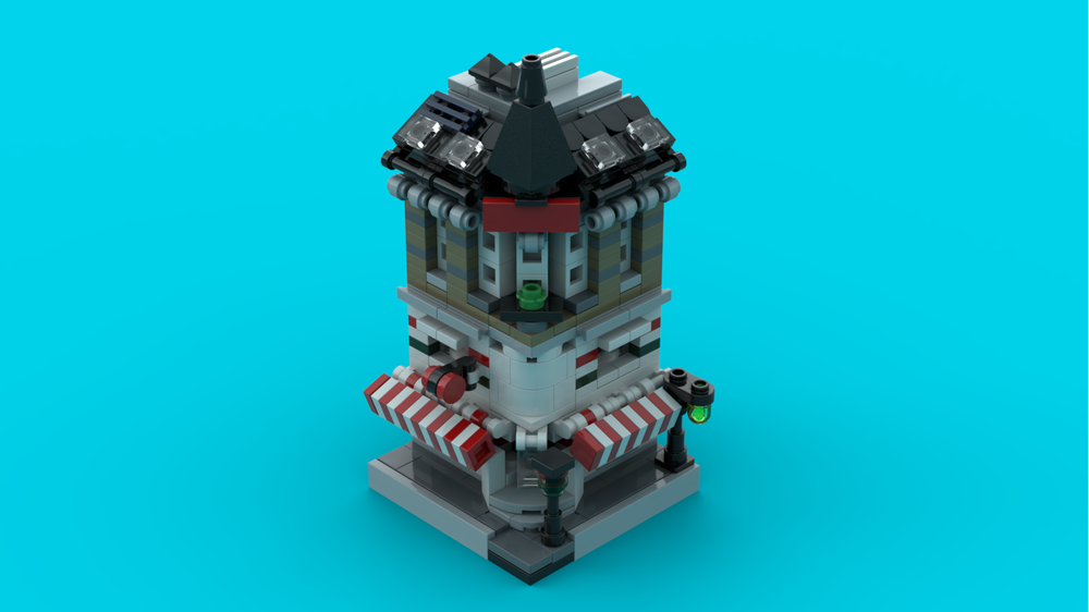 LEGO MOC Micro modular city by Mobilox Studios | Rebrickable - Build ...
