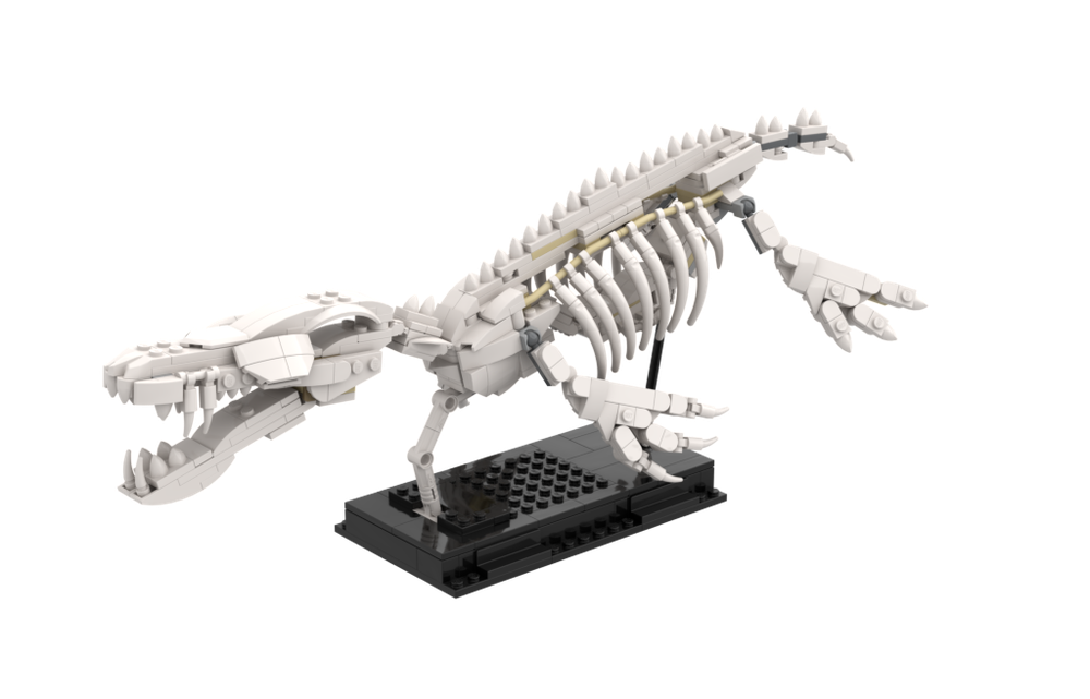 LEGO MOC Liopleurodon Skeleton - Lego Dinosaur Fossils by ...