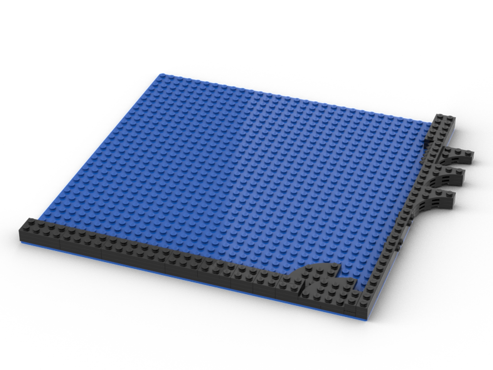 Lego Moc Swimming Pool Black Wall By Ryanwongjh Rebrickable Build