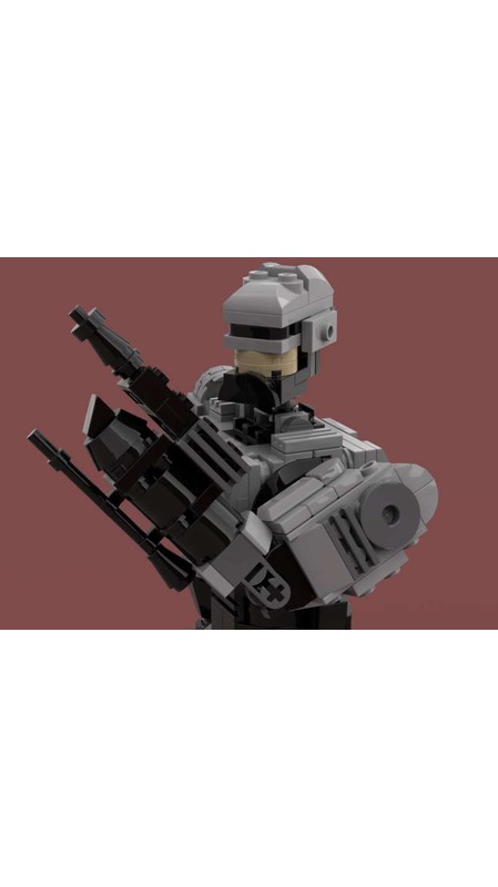LEGO MOC Robocop 3 - Accessories only, for Lego Robocop (MOC-46668) by ...