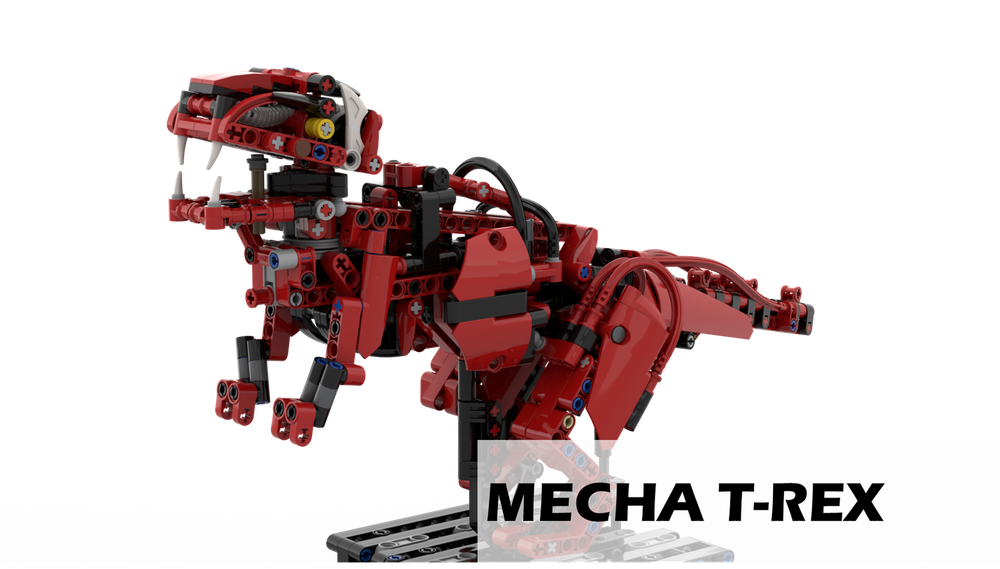 LEGO MOC Mecha T-Rex by FPJ | Rebrickable - Build with LEGO