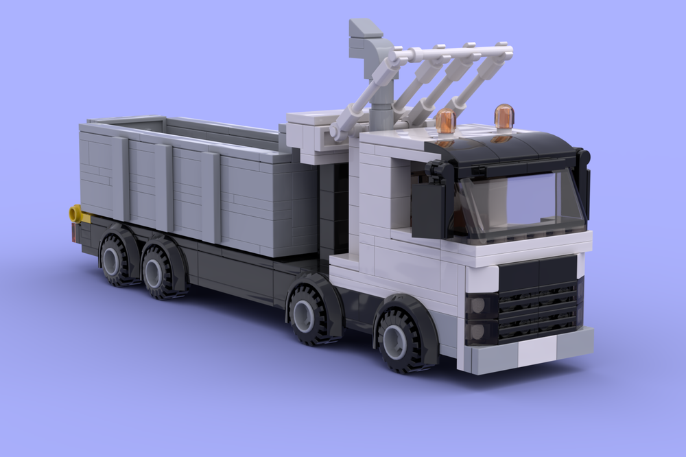 LEGO MOC hook truck by Absolute_lego_builds | Rebrickable - Build with LEGO