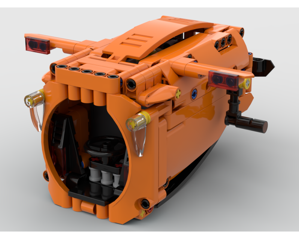 LEGO MOC 42093 Mini Submarine by artemisovsky | Rebrickable - Build ...