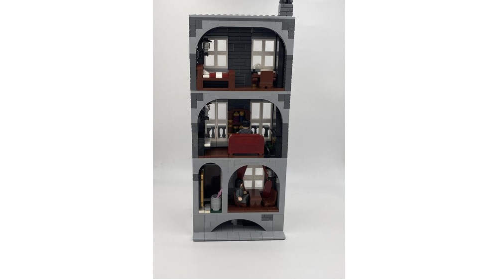 LEGO MOC 12 Grimmauld Place by Brick_Sanchez | Rebrickable - Build with ...