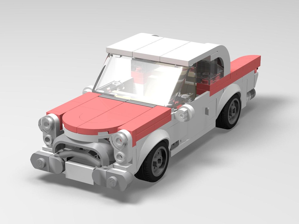 LEGO MOC Poderosa - Retro Sedan by yelo | Rebrickable - Build with LEGO