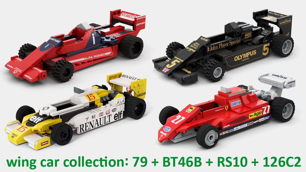 LEGO MOC wing-car collection - 4 models - scale 1:27 by RoscoPC ...