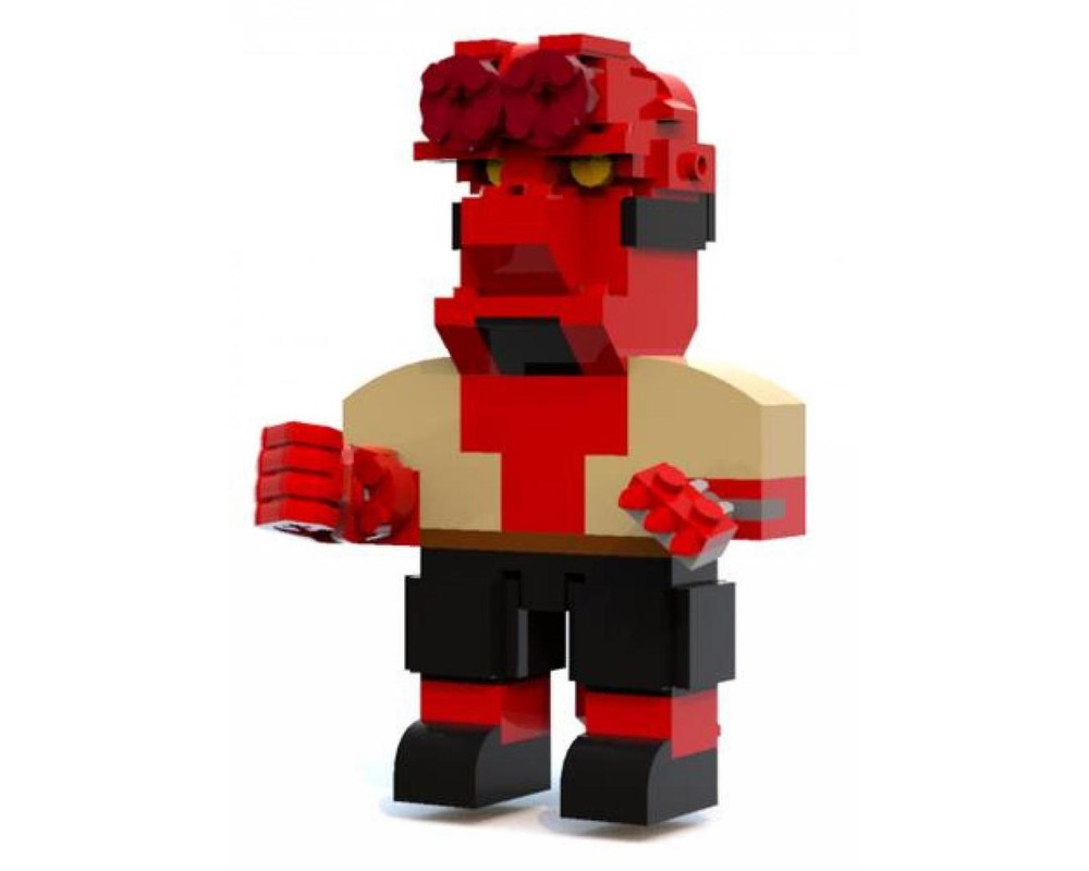 LEGO MOC Chiby Hellboy by esfrolios | Rebrickable - Build with LEGO