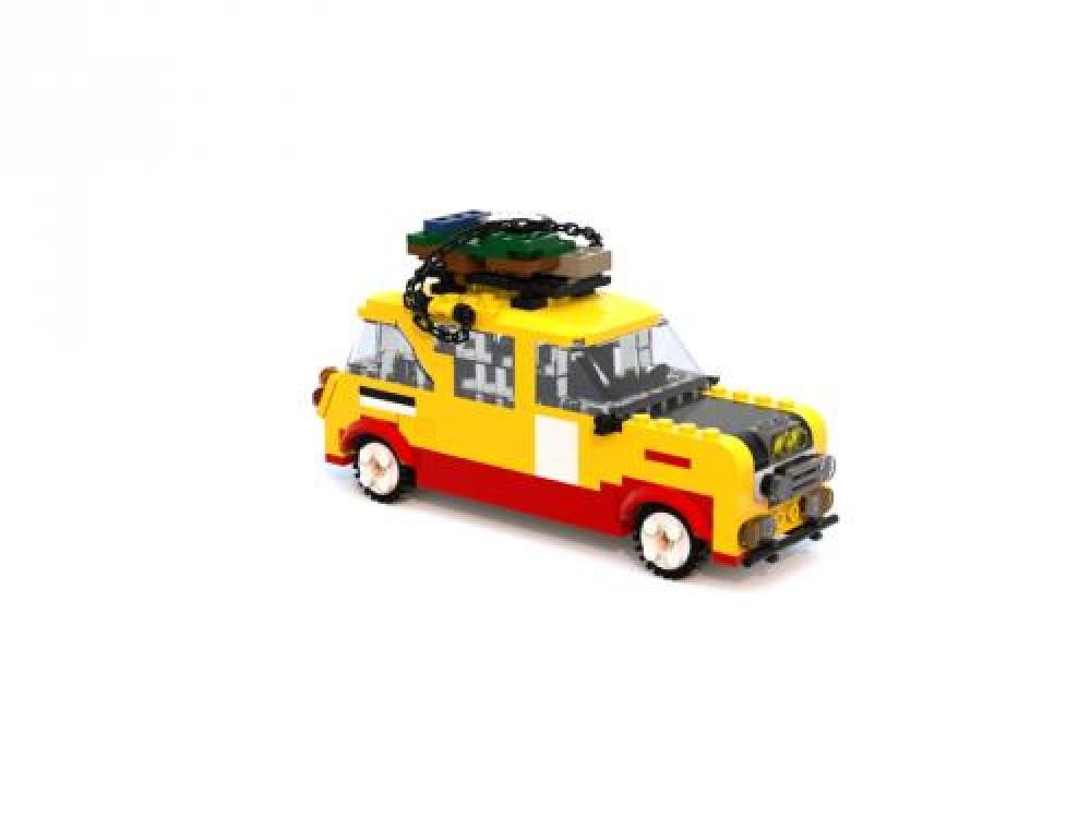 LEGO MOC Renault R4 Rally by esfrolios | Rebrickable - Build with LEGO