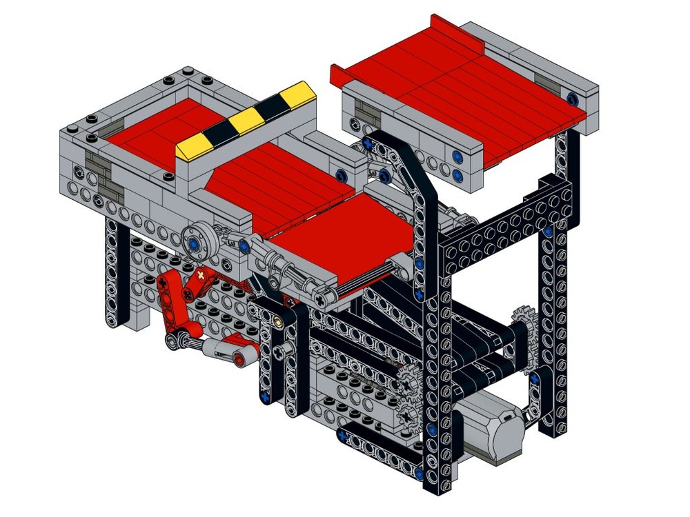 Lego Moc Gbc Not Scissor Lift V2 By Nonsensewars Rebrickable Build