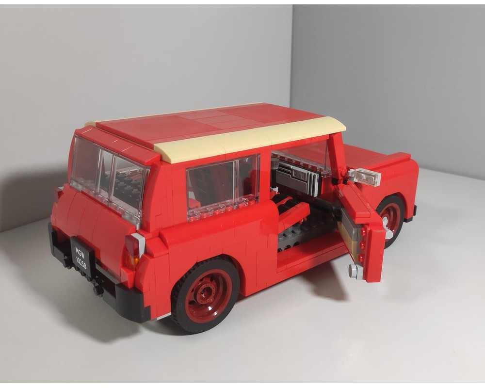 LEGO MOC 10258 Mini Cooper by Kirvet | Rebrickable - Build with LEGO