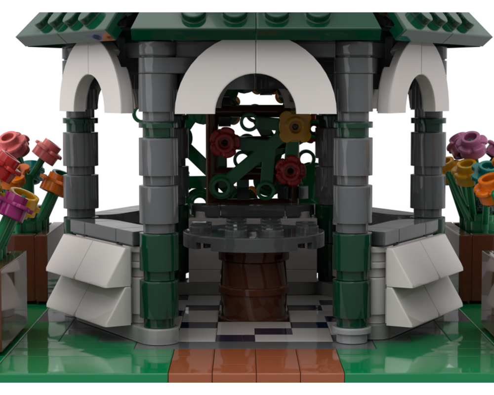 LEGO MOC Pavillion by Chricki | Rebrickable - Build with LEGO