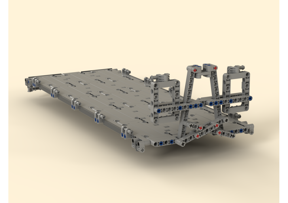 LEGO MOC Oshkosh Defense PLS M1076 Trailer (Version for narrow Tires ...