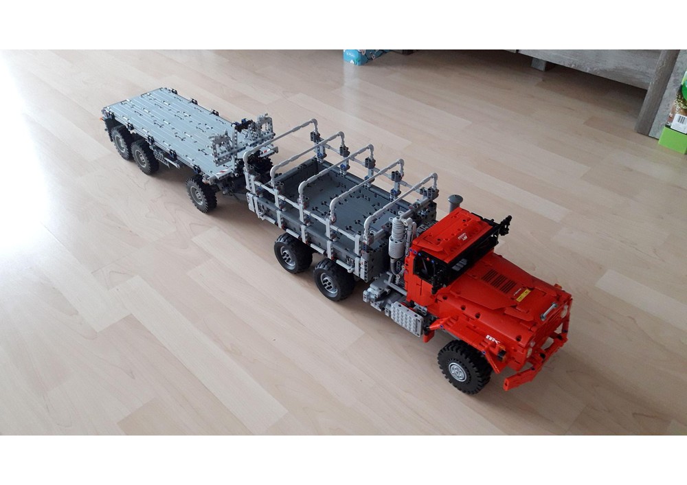 LEGO MOC Oshkosh Defense PLS M1076 Trailer (Version for narrow Tires ...