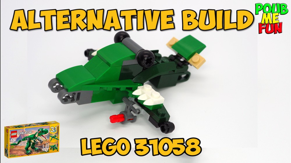 LEGO MOC LEGO 31058 | Fighter jet aircraft with rocket launcher ...