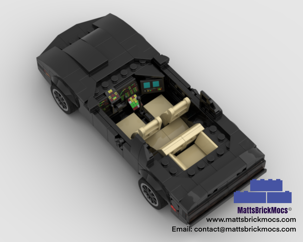 LEGO MOC 1982 Pontiac Trans Am (knight Rider Edition) by Mattsbrickmocs ...